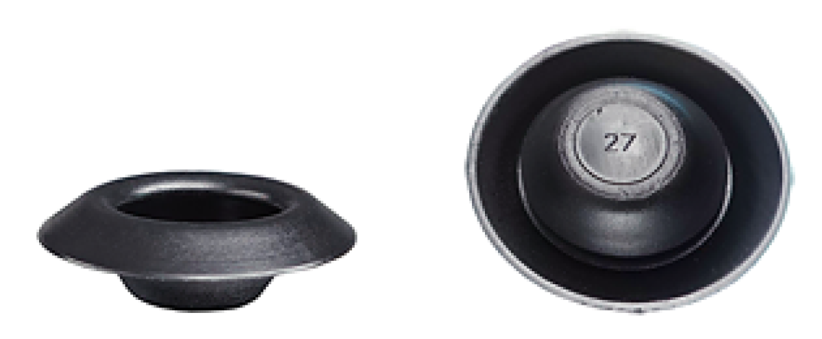 AMK 1964 Chevrolet Chevelle 2 piece Cowl Panel Plugs .88" Deep 1/2 ...