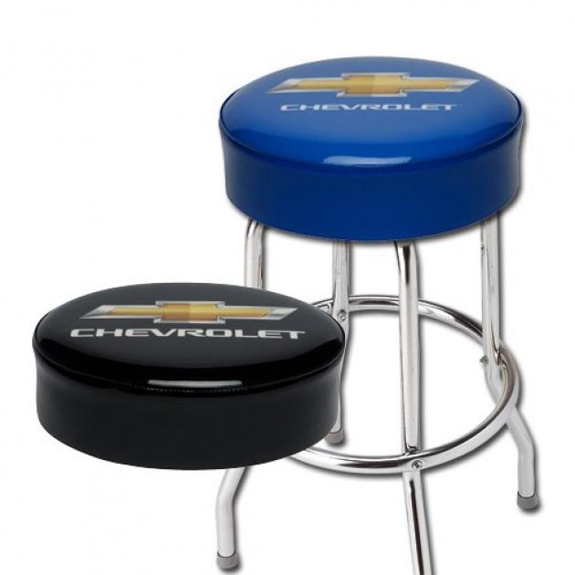 Gold Bowtie Chevrolet Bar Stool | Camaro Depot