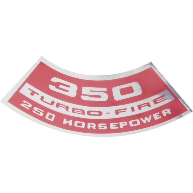 350 TURBO FIRE 250HP DECAL | Camaro Depot