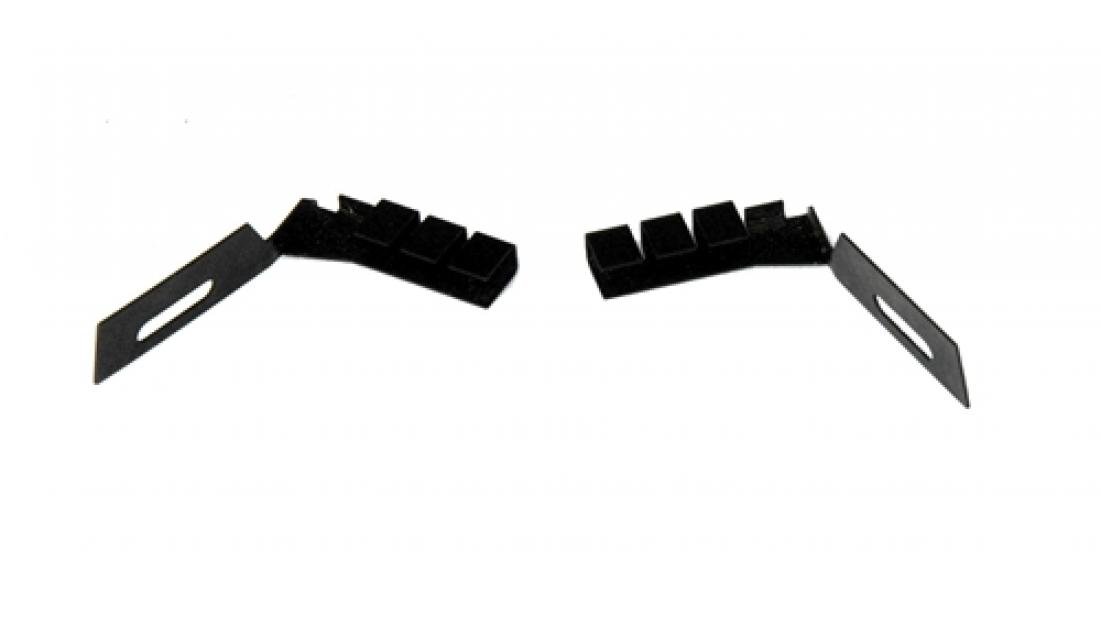 Classic Headquarters Door Jamb Welt Retainers, Pair R-319 | Camaro Depot