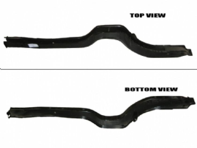 Mopar B-Body 2 Door Full Rear Frame Rail, LH, 1968-1970 | Camaro Depot