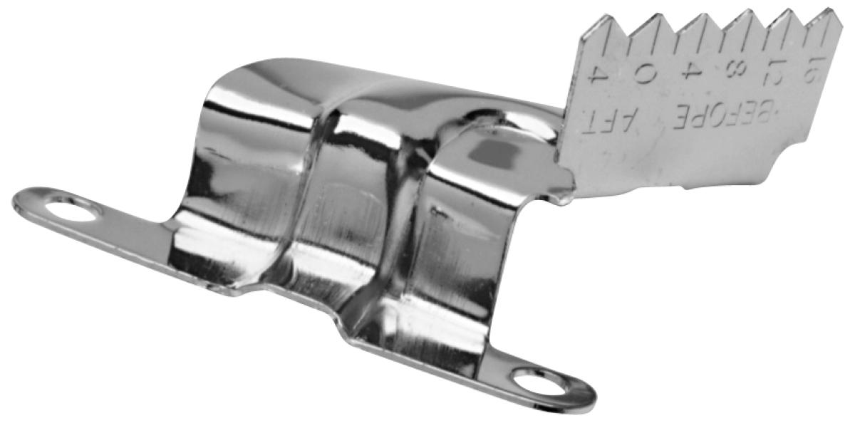 Proform Engine Timing Tab, Chrome, Fits Big Block Chevy Using 8 Inch ...
