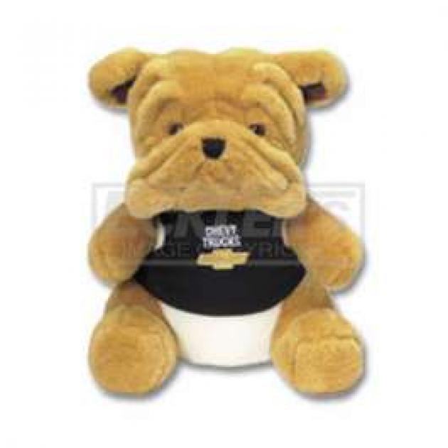 Chevy Themed Plush Stuffed Bulldog | Camaro Depot