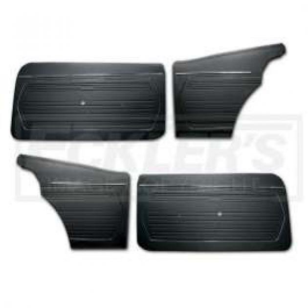 Camaro Door Panels & Rear Side Panels, Standard Interior, Coupe, Red ...