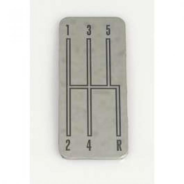 Camaro Center Console Shift Plate Emblem, Console, 5-Speed, 1968-1981 ...