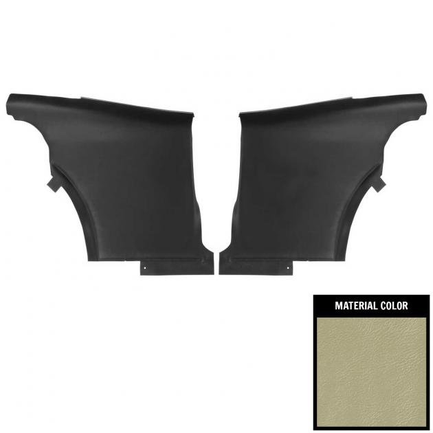 PUI Interiors 1969 Firebird Hardtop Deluxe Pre-Assembled Parchment Rear ...