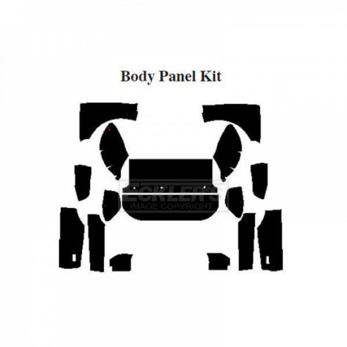 Firebird Insulation, QuietRide, AcoustiShield, Body Panel Kit, Coupe, T ...