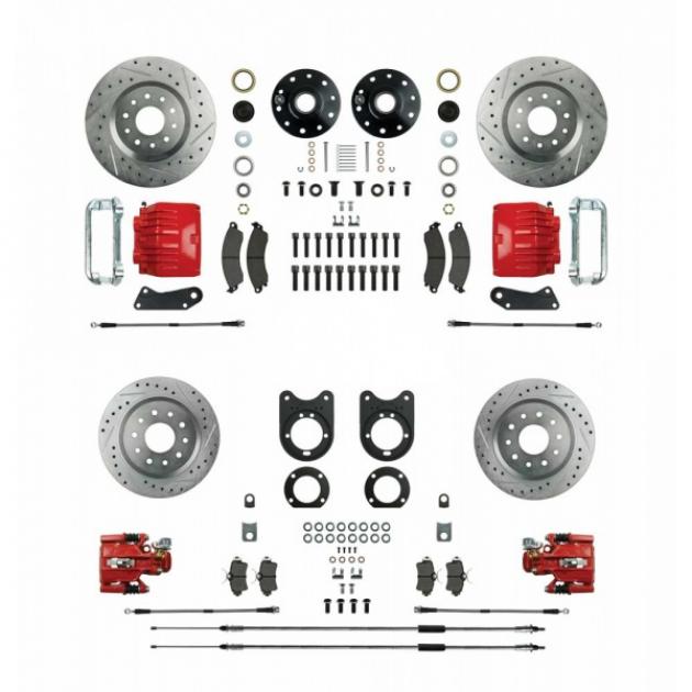 Nova - Big Brake Disc Brake Conversion, Four Wheel Kit, 1968-1974 ...