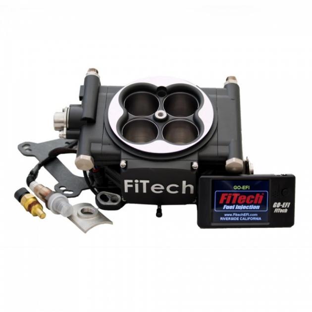 FiTech Fuel Injection 600 HP Basic Kit, Matte Black | Camaro Depot