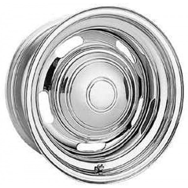 Camaro Rally Wheel, 15 x 8, Chrome, With 4-1/4 Backspacing | Camaro Depot