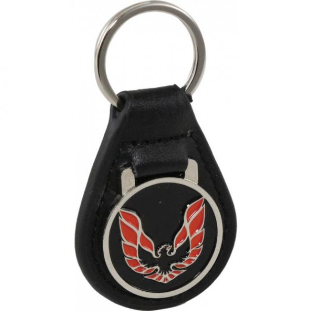 Firebird Key Ring, Black With Red Logo | Camaro Depot