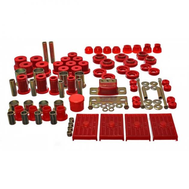 Hyperflex Polyurethane Bushing Master Kit, Multileaf, 67-69 | Camaro Depot