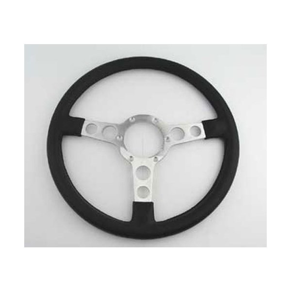 Firebird Trans Am Formula Steering Wheel, Thin Grip, Black With Silver ...