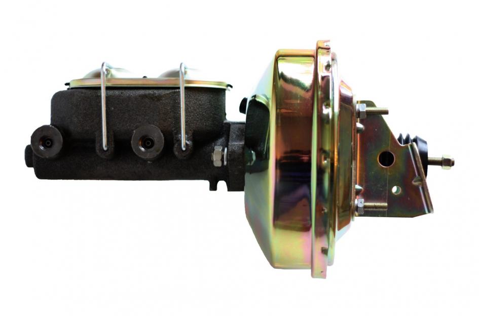 Leed Brakes Power booster kit 9 inch booster 1 inch bore master (Zinc ...