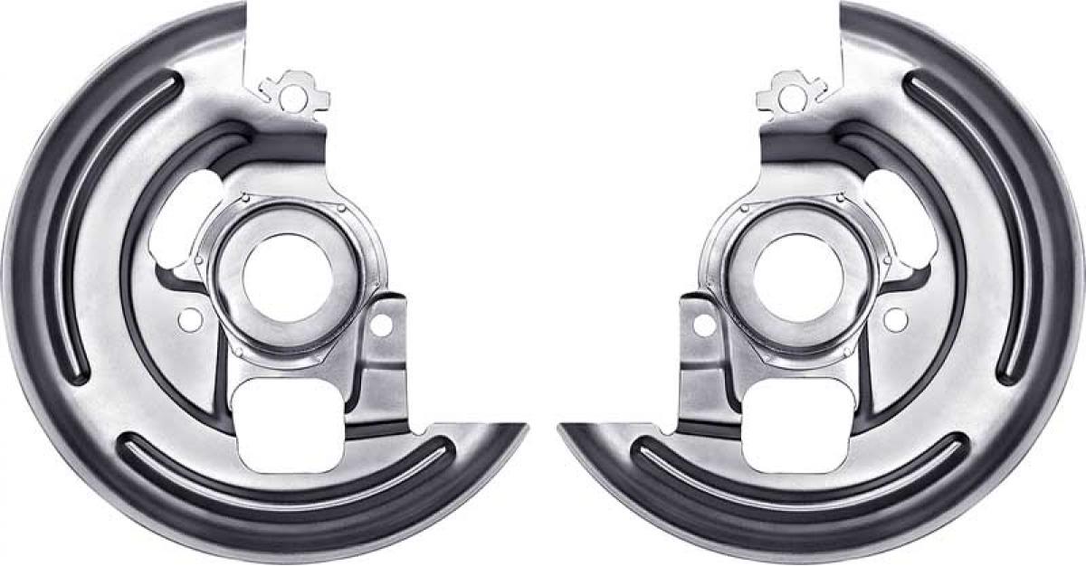 Front Disc Brake Backing Plates, 1969 Camaro/Firebird, 1969-74 Nova/X ...