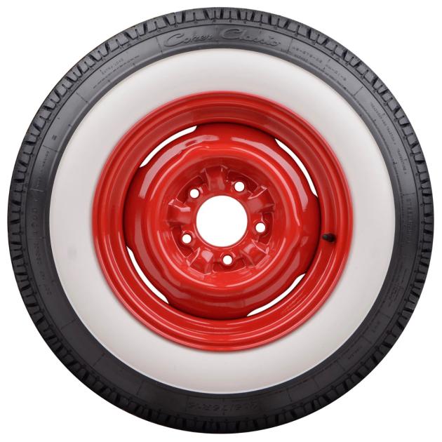Coker Classic Star Series Tire 2.00 Inch Whitewall 215/70R16 737105 ...