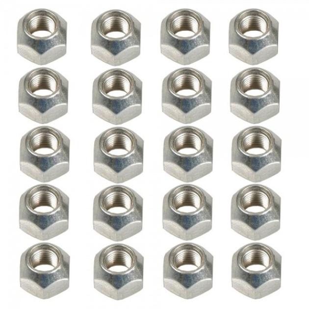 Redline Restomotive® 20 Piece Wheel Lug Nut Set, Steel with Correct ...