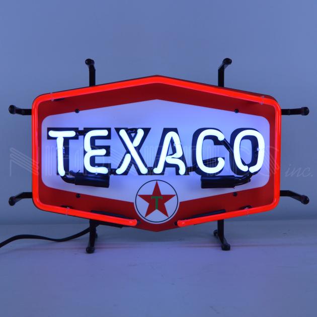 Neonetics Junior Size Neon Signs, Texaco Hexagon Junior Neon Sign ...