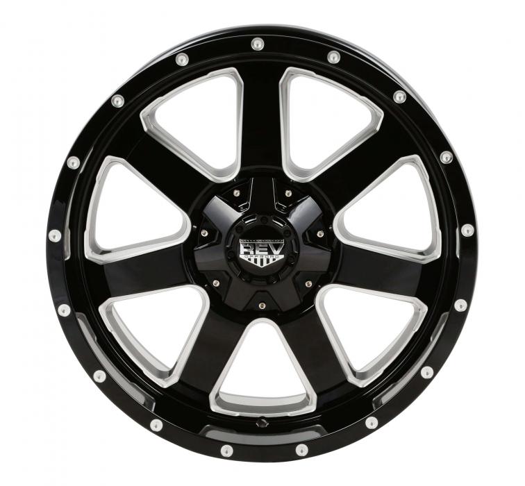 REV Wheels REV 20X9 GLOSS BLACK Wheel 885M-2903512