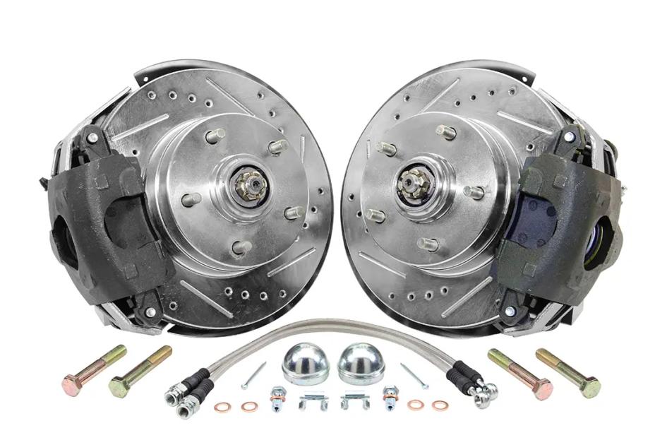 Classic Performance Front Disc Brake Kit w/ Stock Height Spindles for ...