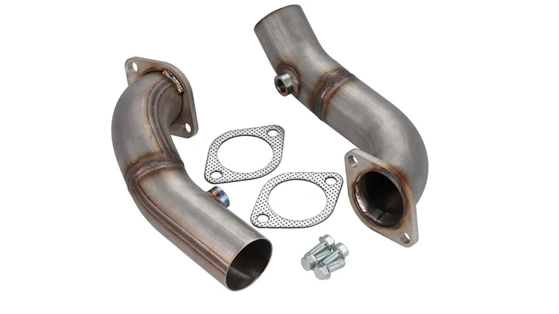 Classic Performance Camaro Manifold Head Pipes, 1967-1969 Chevy Camaro ...