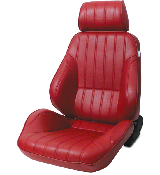 Procar Rally Seat, with Headrest, Left, Vinyl | Camaro Depot