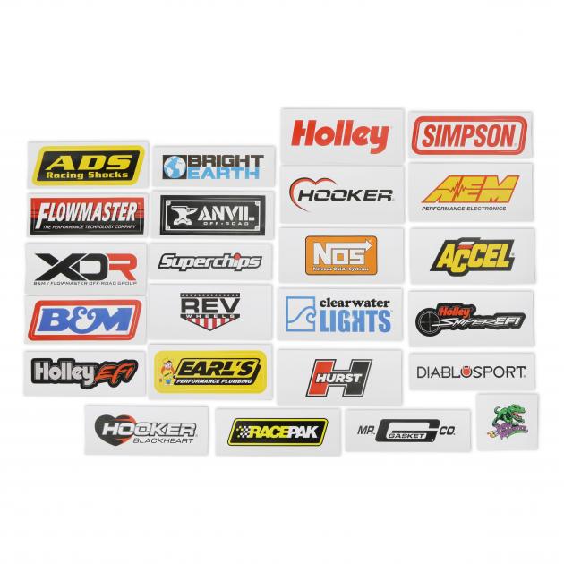 Holley Sticker Pack for Off-Road Enthusiasts 36-565 | Camaro Depot