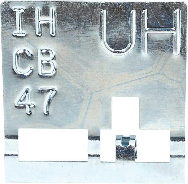 OER 1969 Camaro Z28, Radiator Tag, Code UH HC96 | Camaro Depot