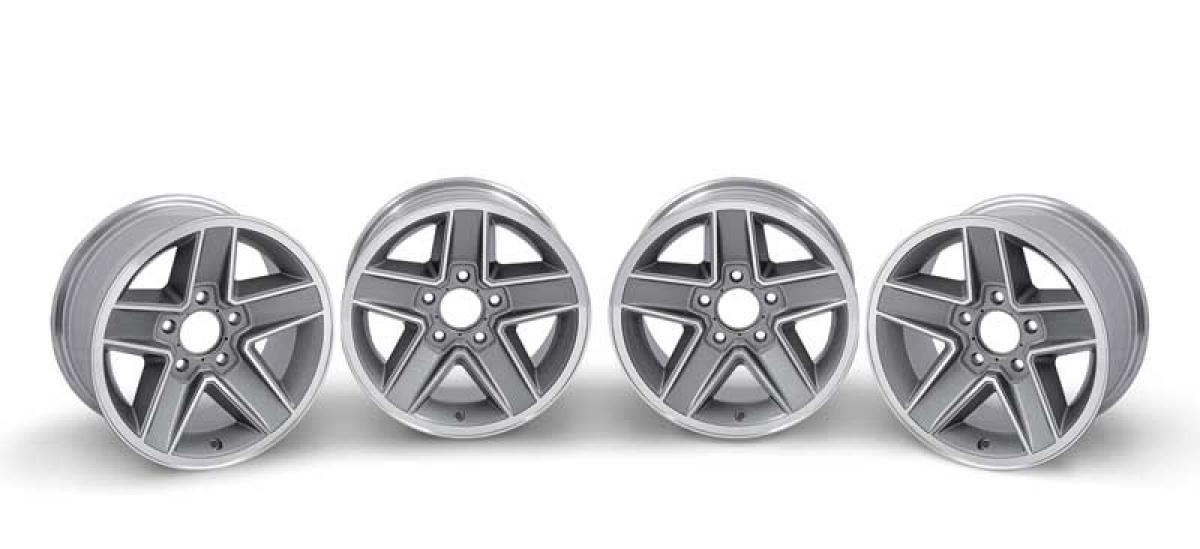 OER 1982-87 Camaro Z28, N90 Aluminum Wheel, 15" x 7", 5 x 4-3/4" Bolt ...