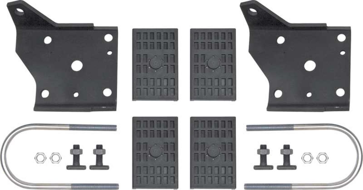 "leaf spring axle u-bolt spacer" | Camaro Depot